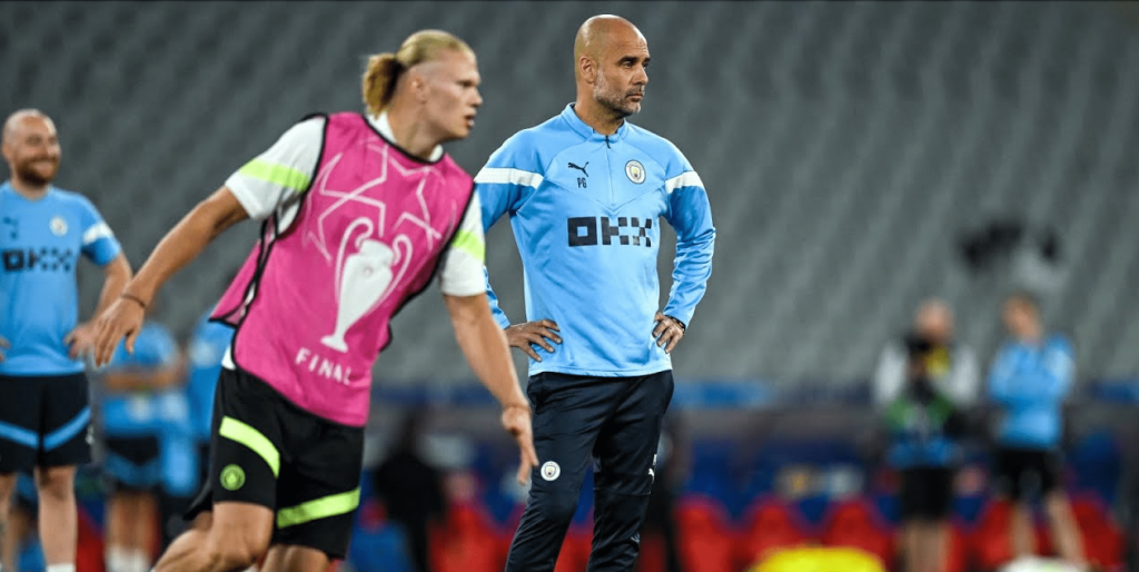 Exercice défensif : Coordination de la ligne défensive – MANCHESTER CITY