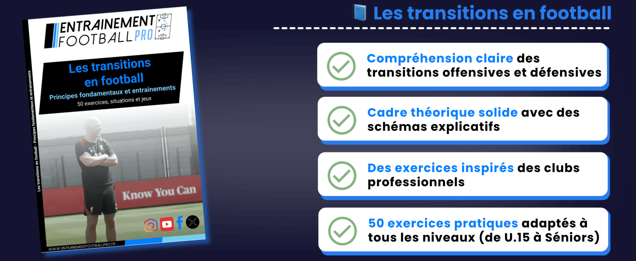 Exercice pour renforcer la transition défensive au football